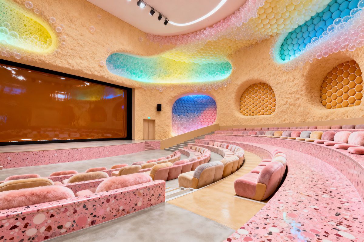 Room AI – Candy Land Amphitheater with Bubble Ceiling - Interior