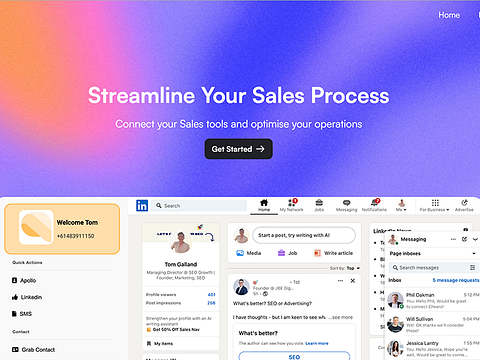 Salesdash CRM: CRM for salespeople to manage tasks, | BetaList