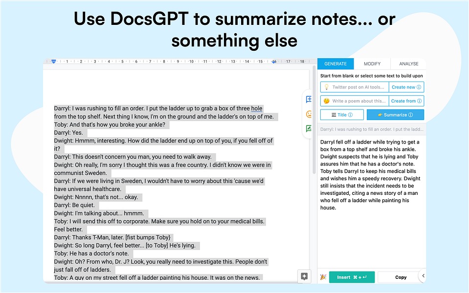 DocsGPT: The AI tool for Google Docs | BetaList