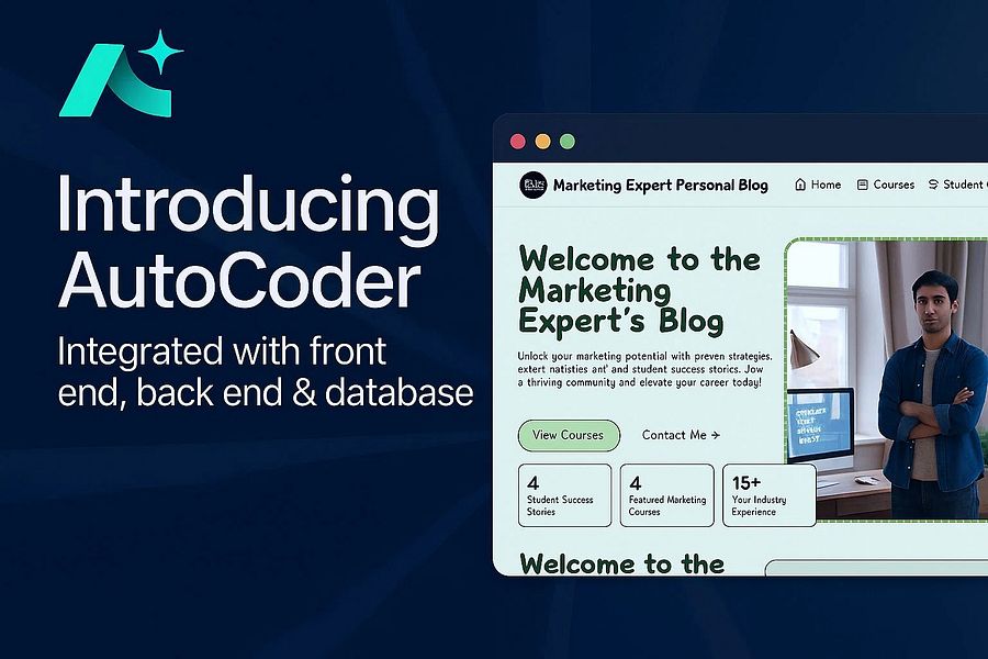 AutoCoder: The 1st full stack vibe coding tool | BetaList