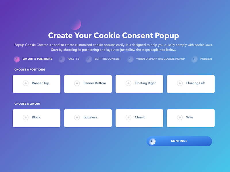 Popup Cookie Creator: A free tool which helps you quickly | BetaList