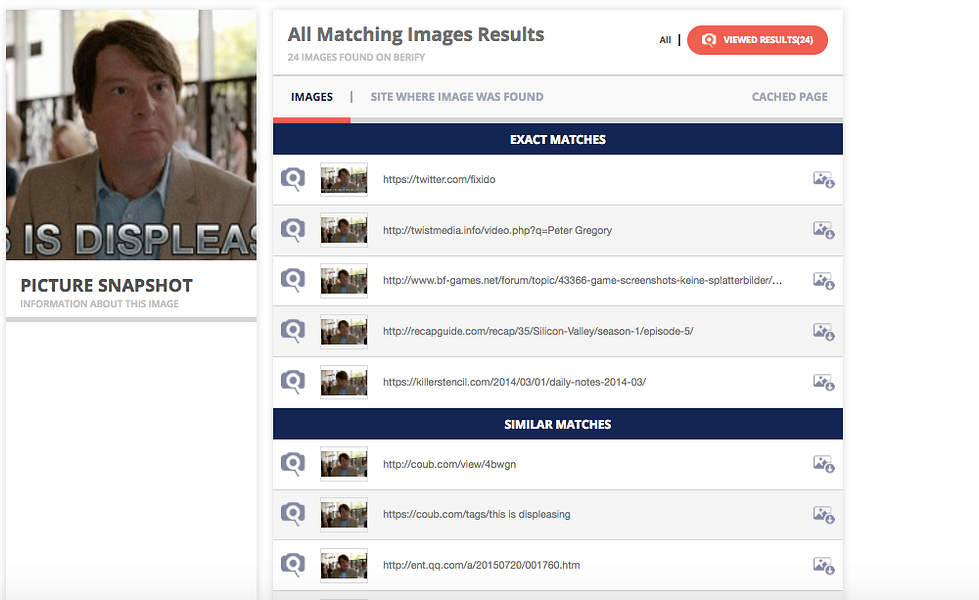 berify: Reverse image search to help you find and monitor | BetaList