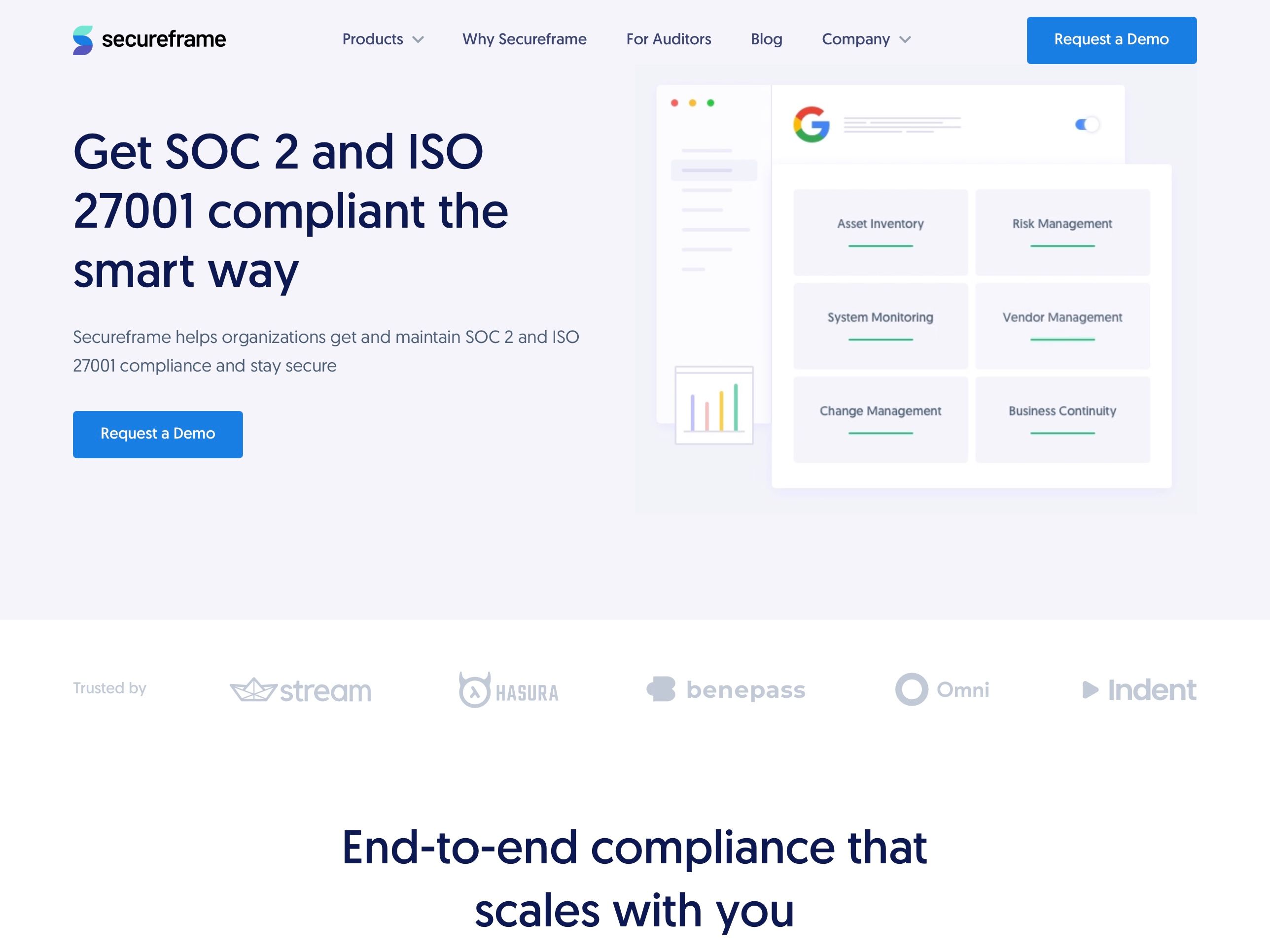 Secureframe: Get enterprise ready with SOC 2 and ISO 27001 | BetaList