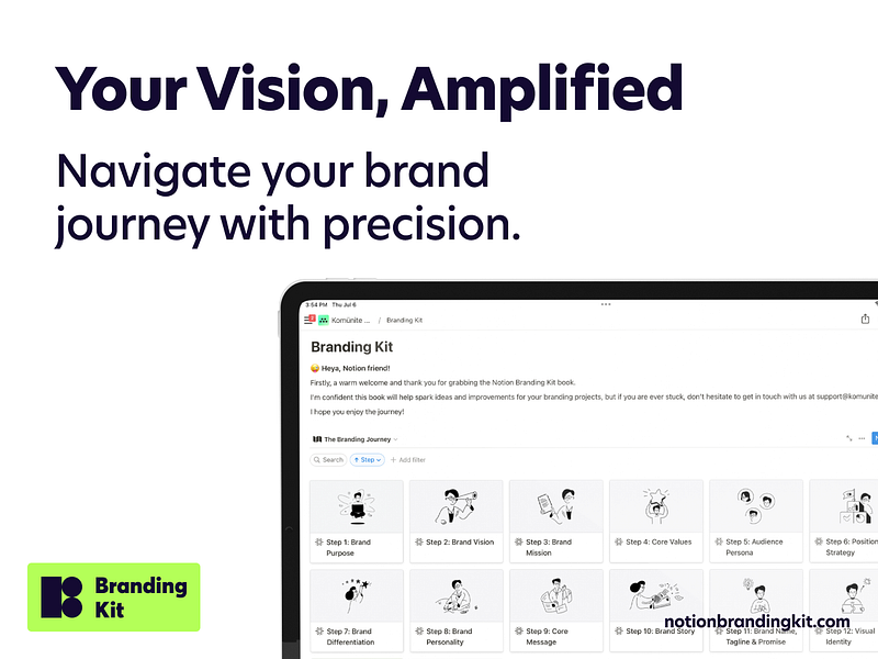 Notion Branding Kit v2: Shape your brand's future in 12 | BetaList