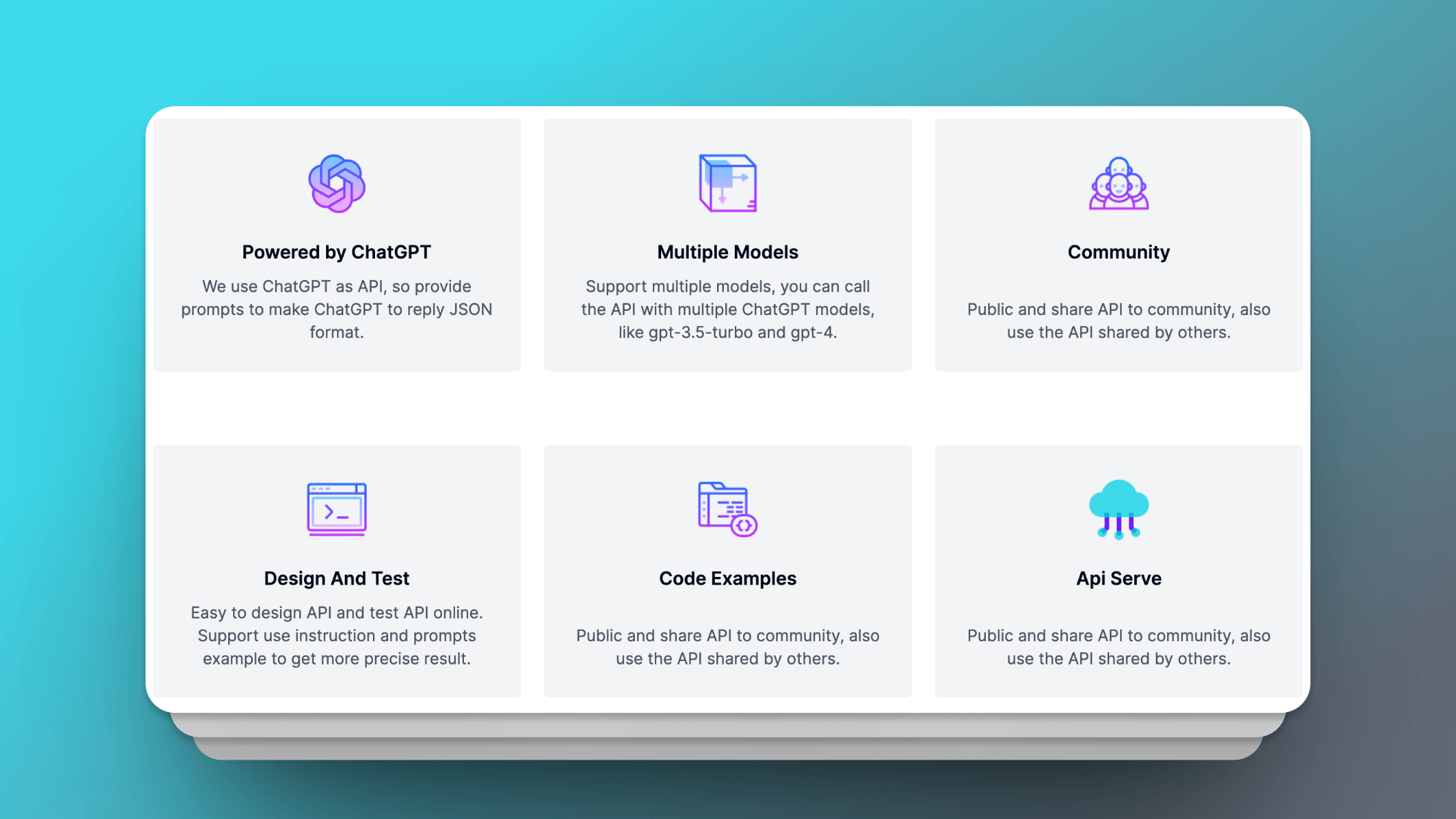 GPT2API: Free ChatGPT API design platform. | BetaList