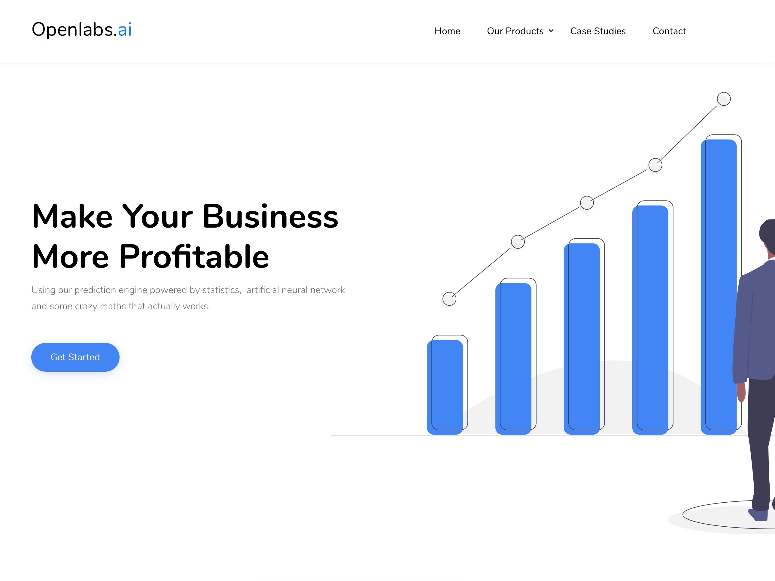 openlabs:4cast: Timeseries forecasting software powered by | BetaList