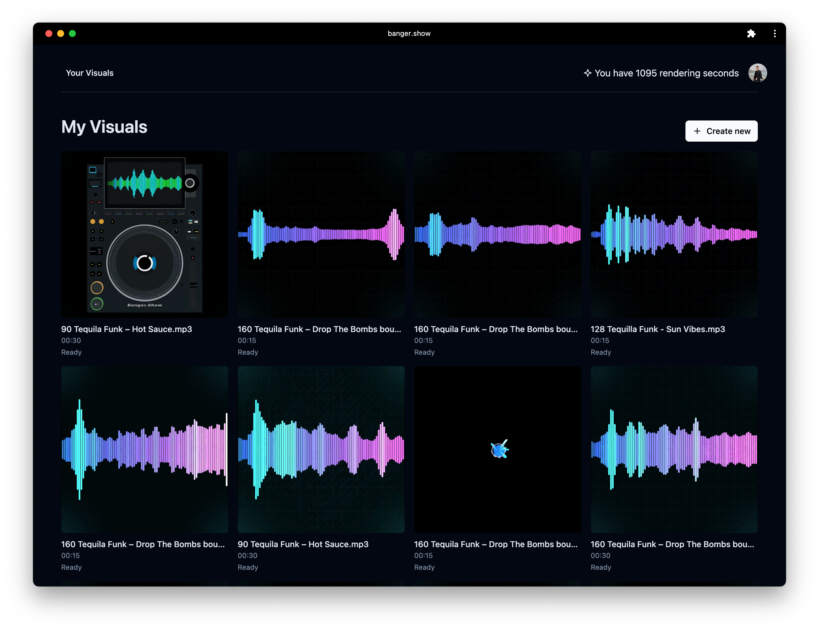 banger.show: Create stunning vizualizer videos for your | BetaList