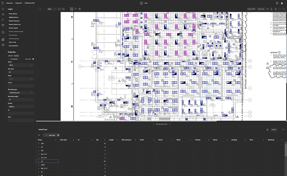 Drawer AI: AI Software for Electrical Estimators | BetaList