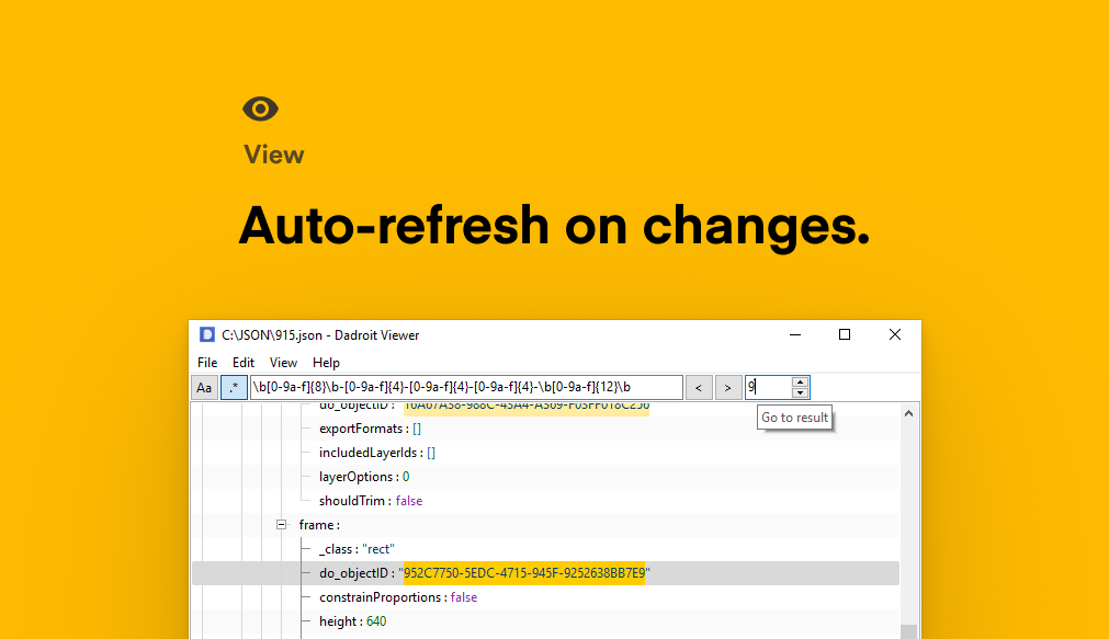 Dadroit JSON Viewer: Open BIG JSON data in a blink | BetaList Dadroit JSON Viewer: Open BIG JSON data in a blink | BetaList