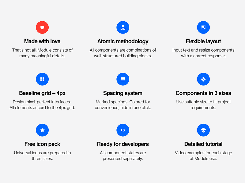 Module: Simple to use design system for Figma | BetaList