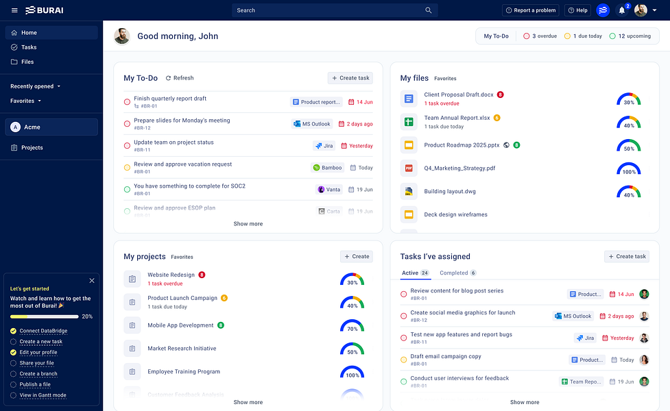 Burai: AI-powered workflow automation & project management | BetaList