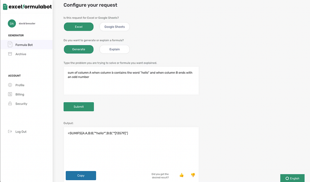 excelformulabot-transform-your-text-instructions-into-betalist