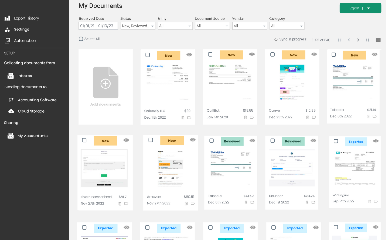 Receipty: Receipt management app for business | BetaList