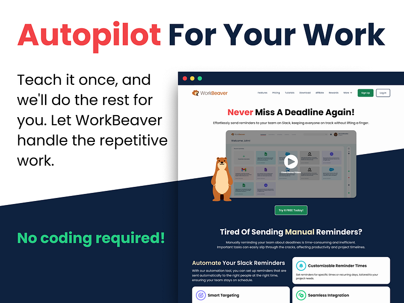 WorkBeaver: An AI that learns tasks by watching your screen | BetaList