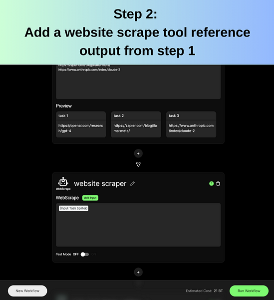 BulkGPT: Lego-like AI Workflow Builder, Process in Bulk | BetaList