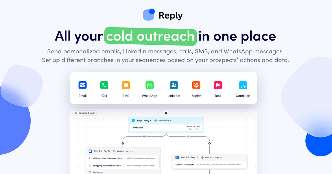 Reply.io: Automated multichannel sales engagement platform | BetaList