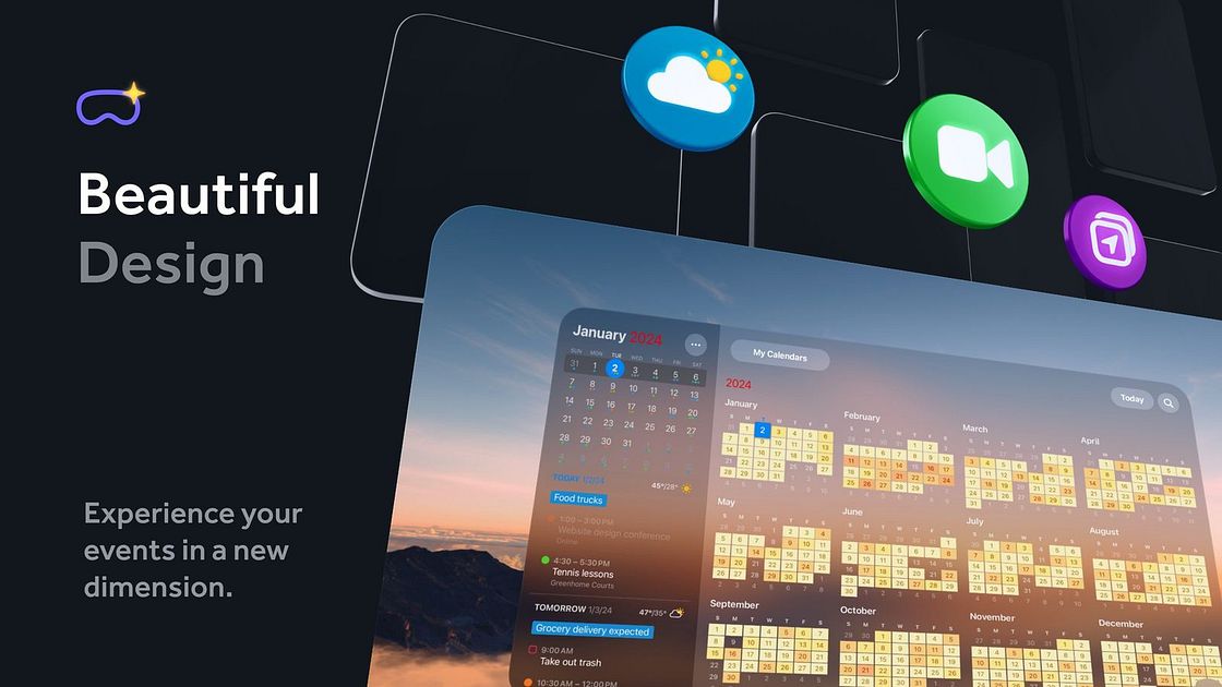 Fantastical Calendar | Vision Directory