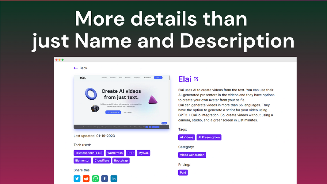 aitools.fyi: Find amazing AI tools that make your life easy | BetaList