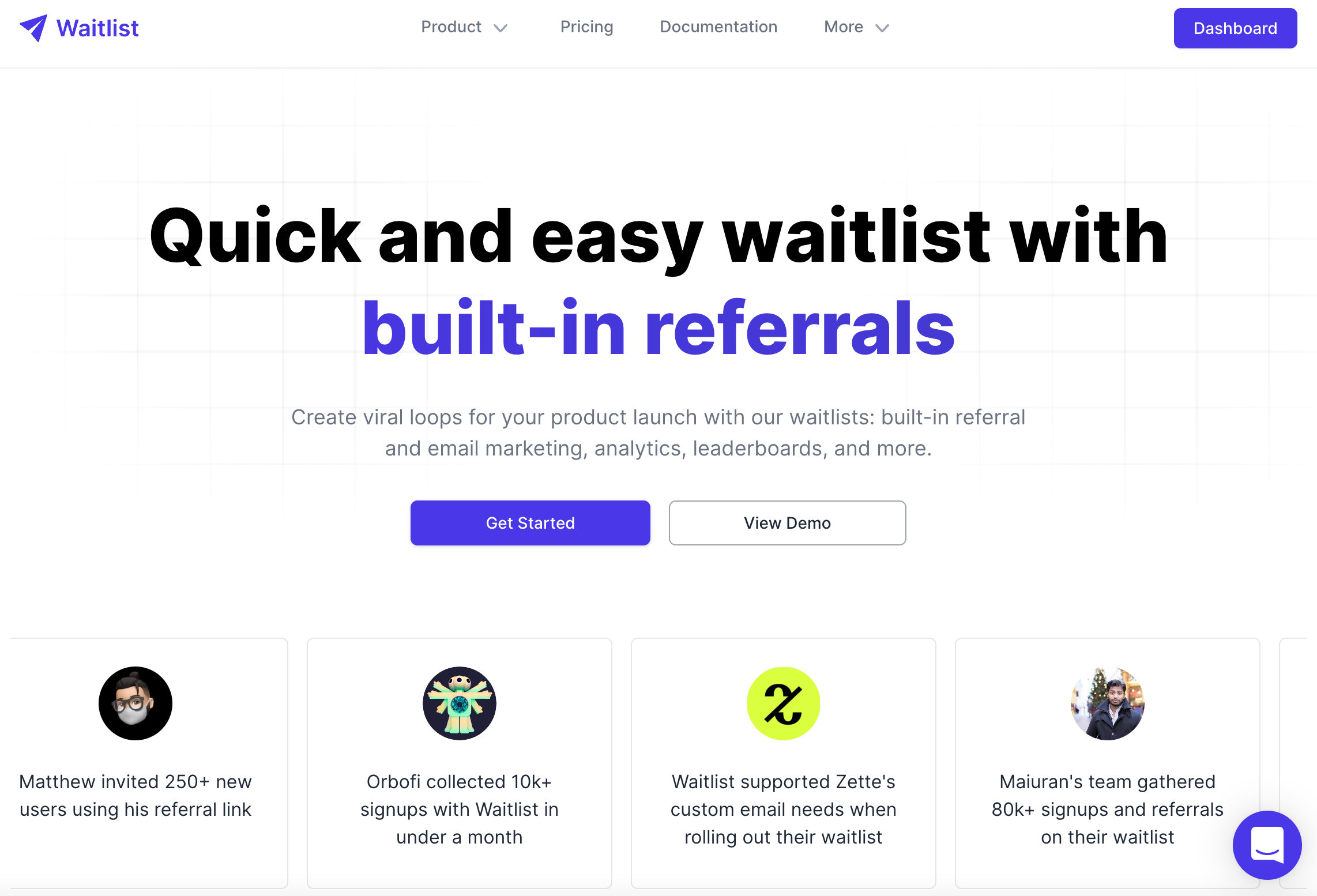 Waitlist: Build a pre-launch waitlist with built-in | BetaList Waitlist: Build a pre-launch waitlist with built-in | BetaList