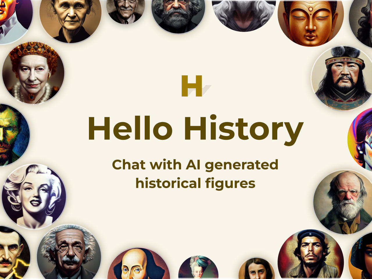 Hello History - AI Chat: Chat with AI generated historical | BetaList Hello History - AI Chat: Chat with AI generated historical | BetaList