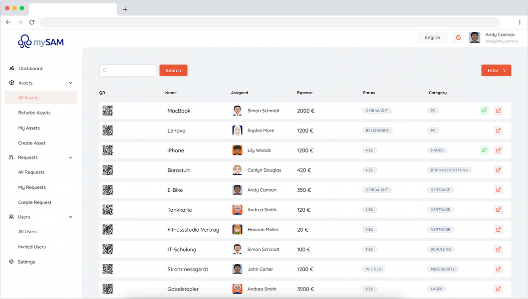 My SAM: Digital Asset and Inventory Manager | BetaList