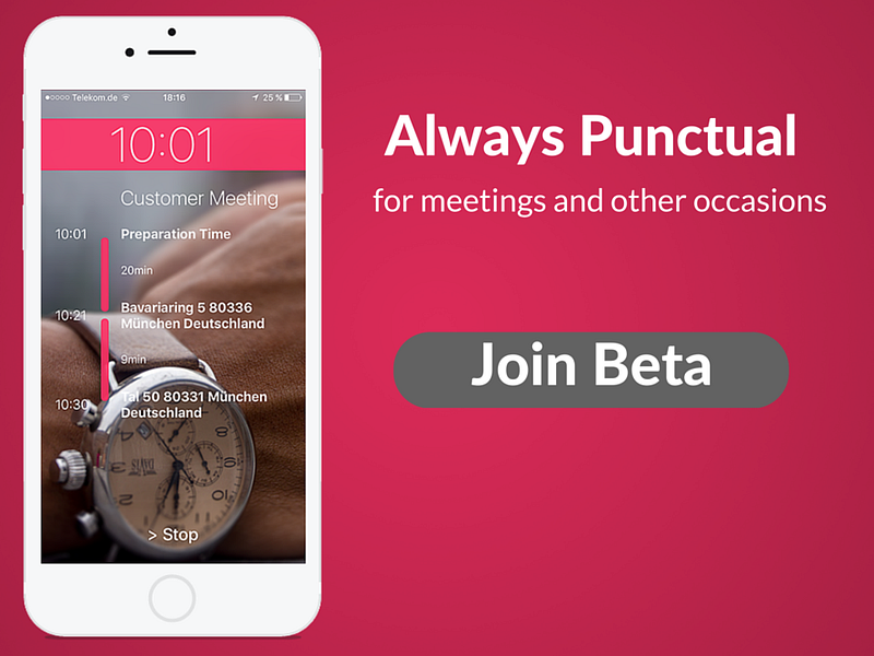 Traffic Alarm Clock: Always be punctual for meetings and | BetaList