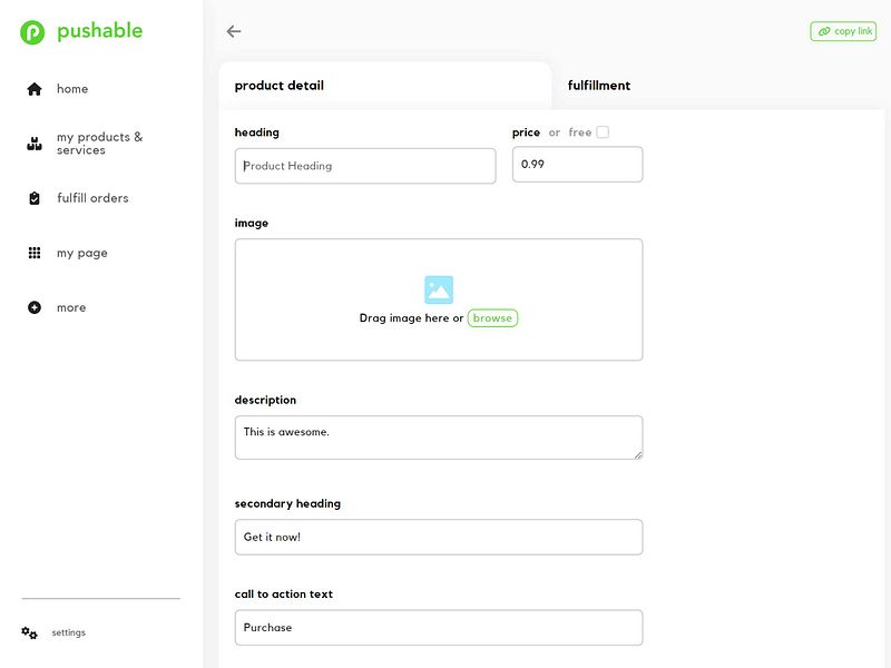 Pushable: Sell Online Without a Website | BetaList