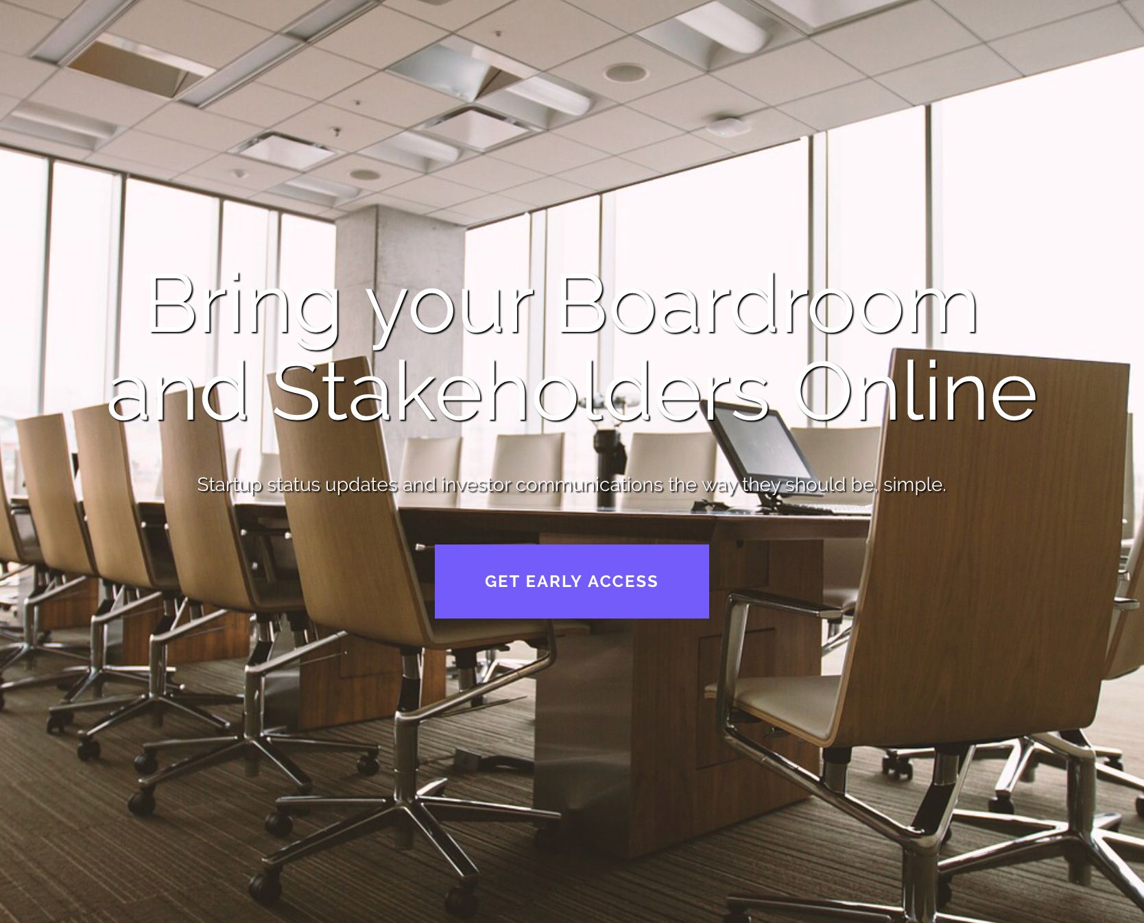 BoardRoom.vc: Fast, simple yet effective stakeholder | BetaList