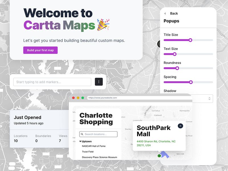 Carta: No code platform to create, customize and share | BetaList