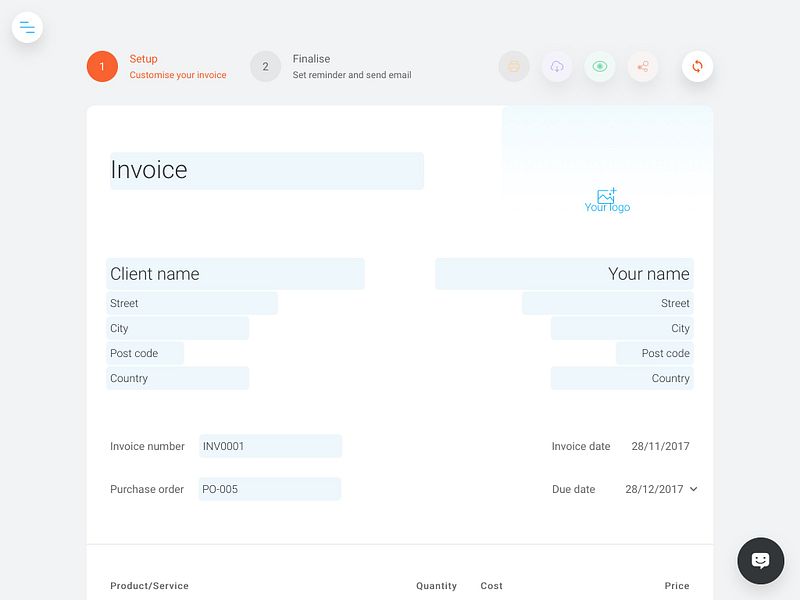 Invoice Template: Create beautiful looking invoices in | BetaList