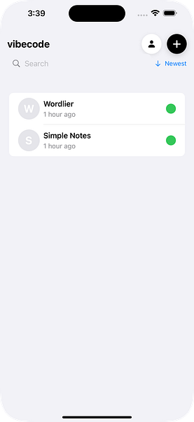 VibeCode: The mobile app that builds mobile apps | BetaList