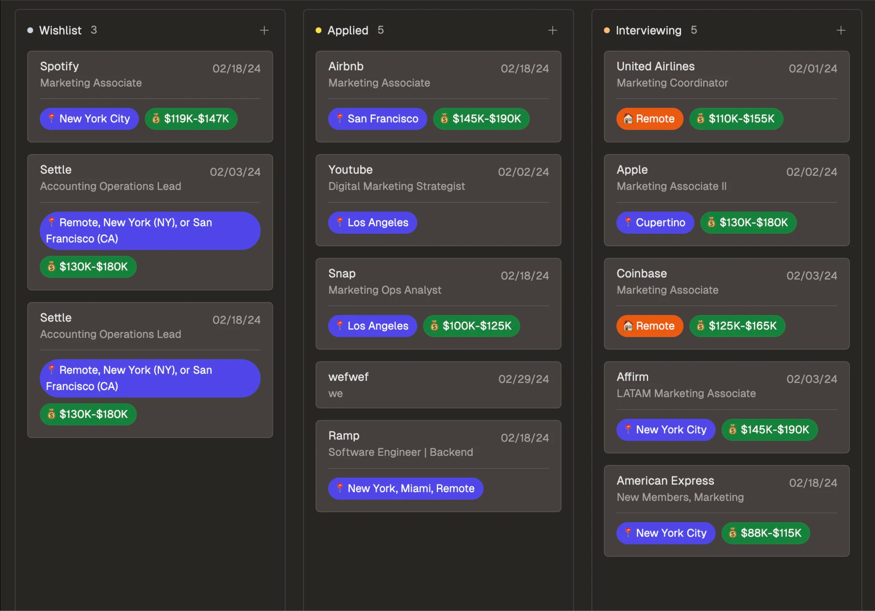 Canyon: Build your resume, track job applications, and | BetaList