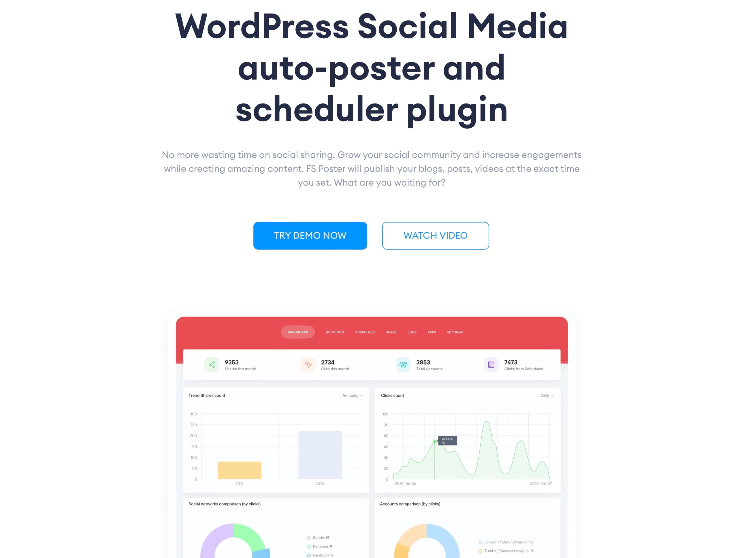 FS Poster: WordPress auto poster and Scheduler plugin | BetaList