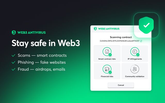 Web3 Antivirus: AI & human powered extension for safety in | BetaList