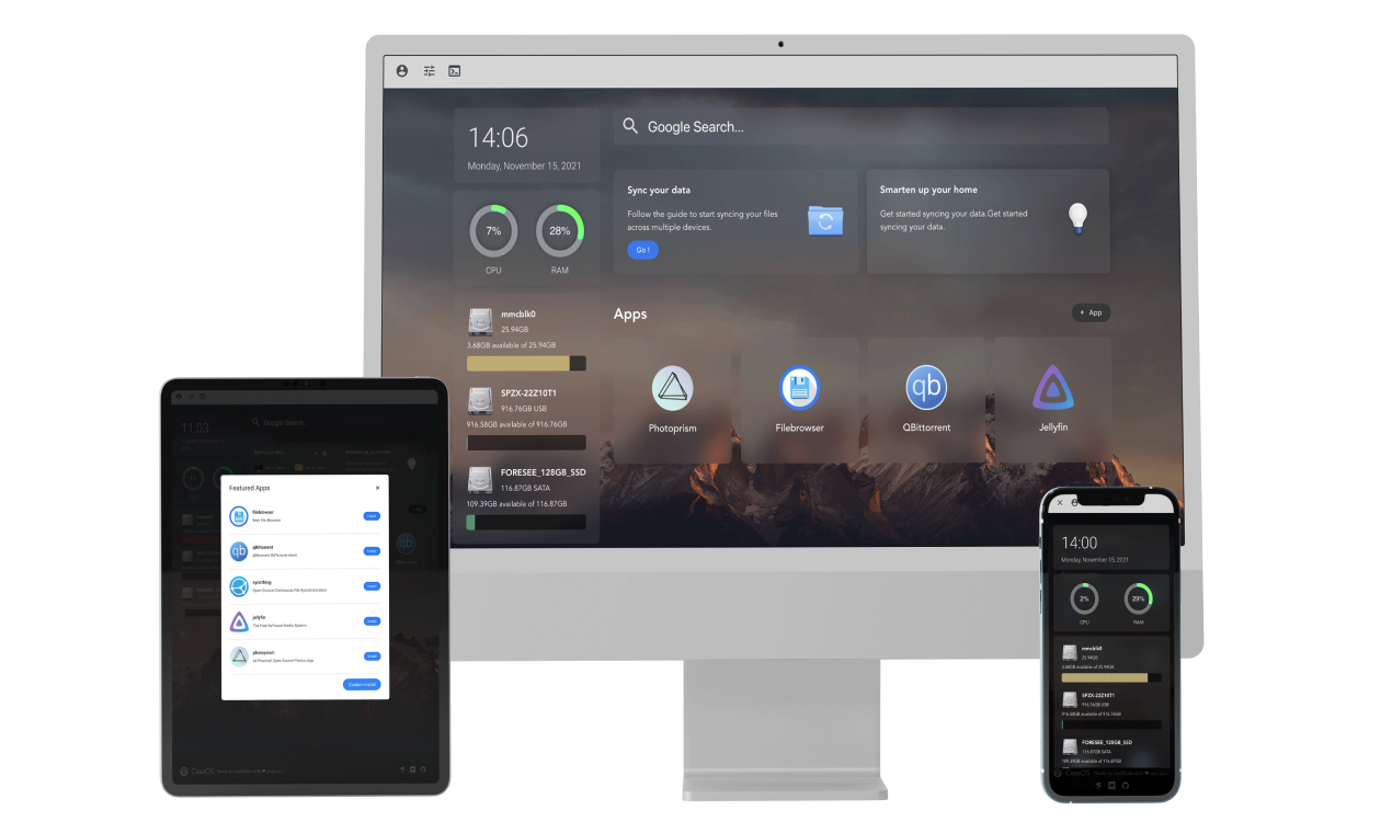 CasaOS: A simple, easy-to-use, elegant open-source home | BetaList