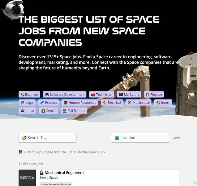 Rocket Crew: The biggest list of Space industry jobs | BetaList
