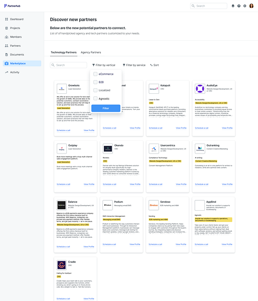 Partnerhub: Find, manage and enable your partners on one | BetaList