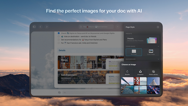 Craft: Write docs, AI editing | Vision Directory