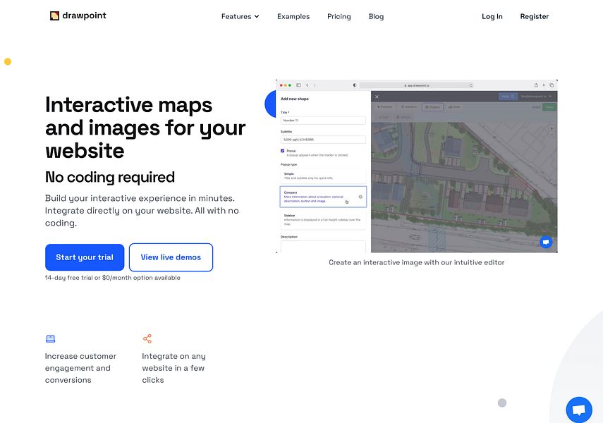 Drawpoint: Create interactive maps and images for your | BetaList