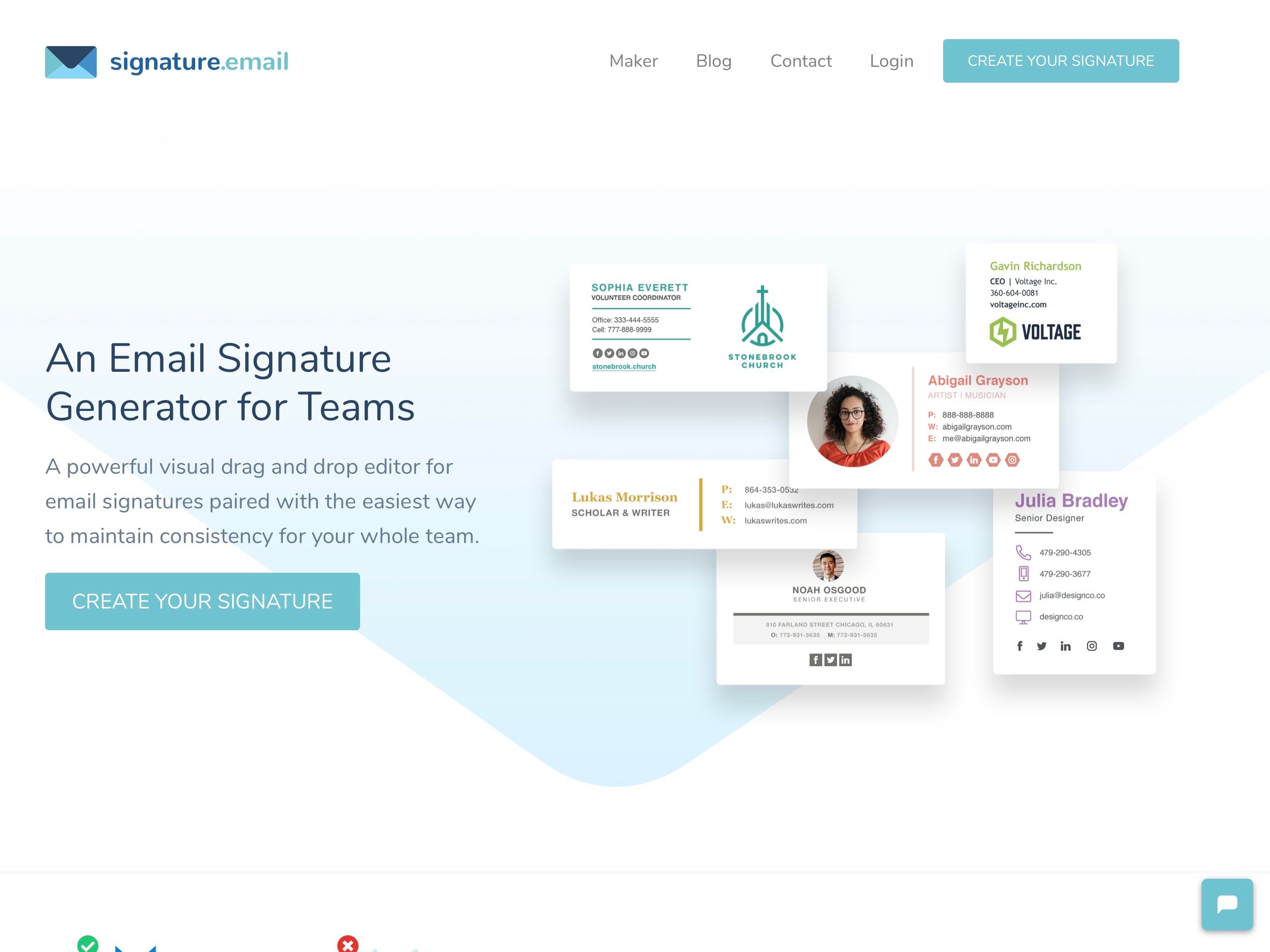 Signature.email: A flexible visual drag and drop editor for | BetaList