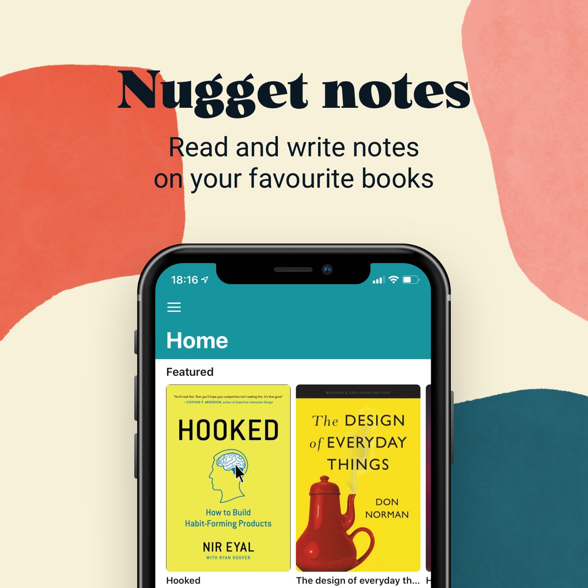 Nugget Notes: Read and write notes on your favourite books | BetaList