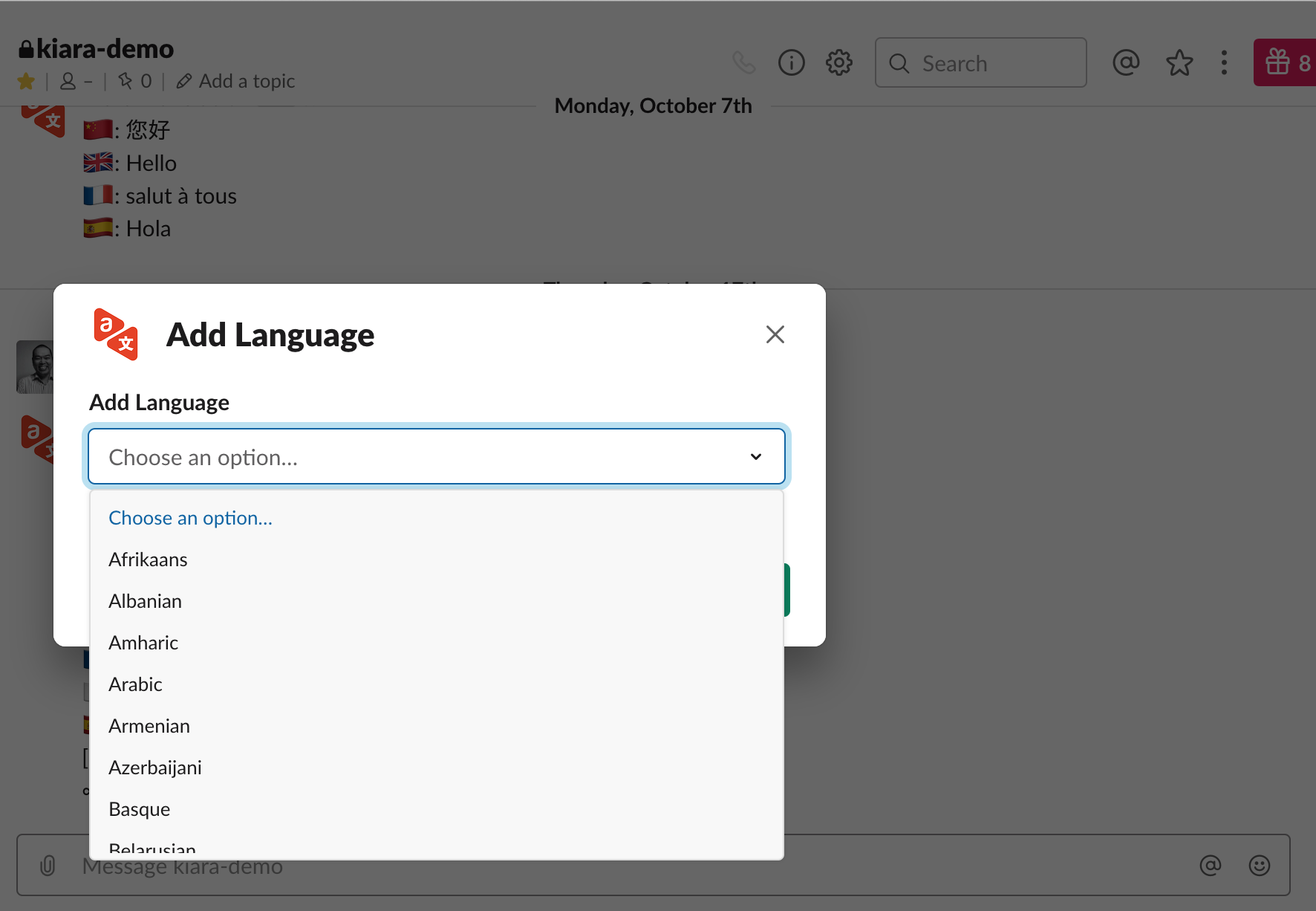Kiara: Real-time language translation for Slack | BetaList