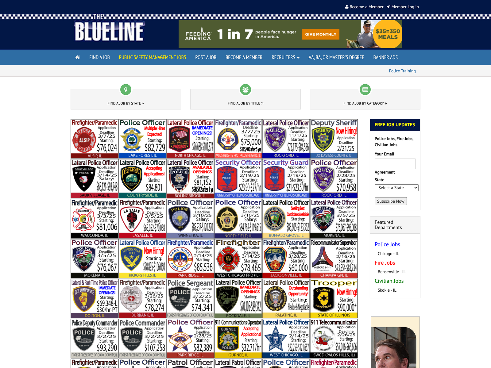 The Blueline - Job Board Review – Startup Jobs