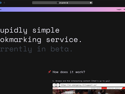 Idenati: A bookmarking tool to organize your life online | BetaList