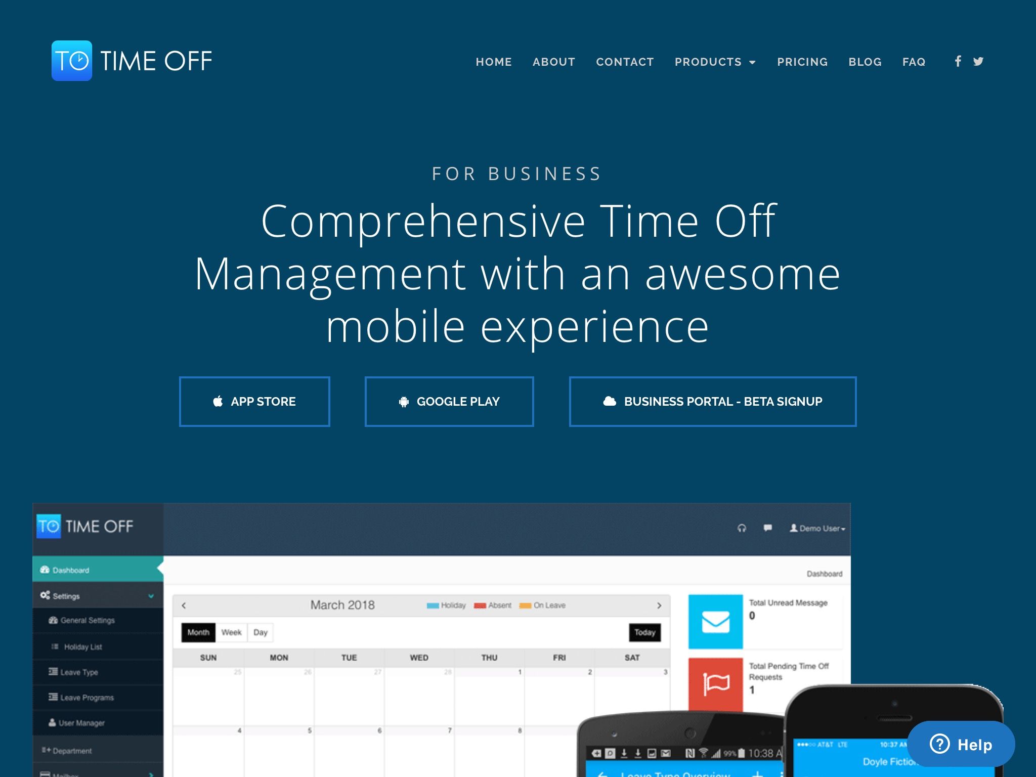 Time Off Cloud: Comprehensive Time Off Management with an | BetaList