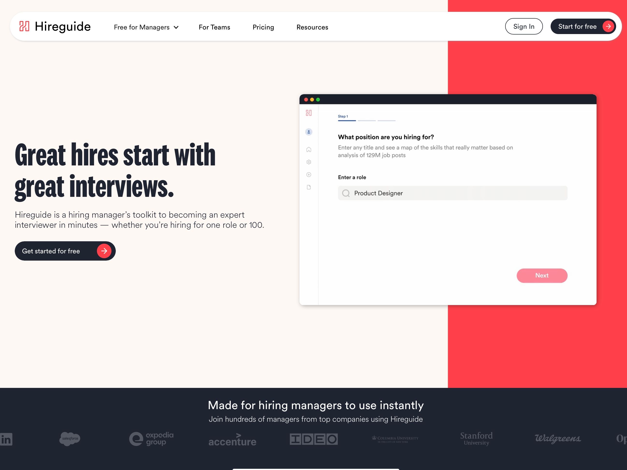Hireguide: Hire the right candidate with more effective | BetaList