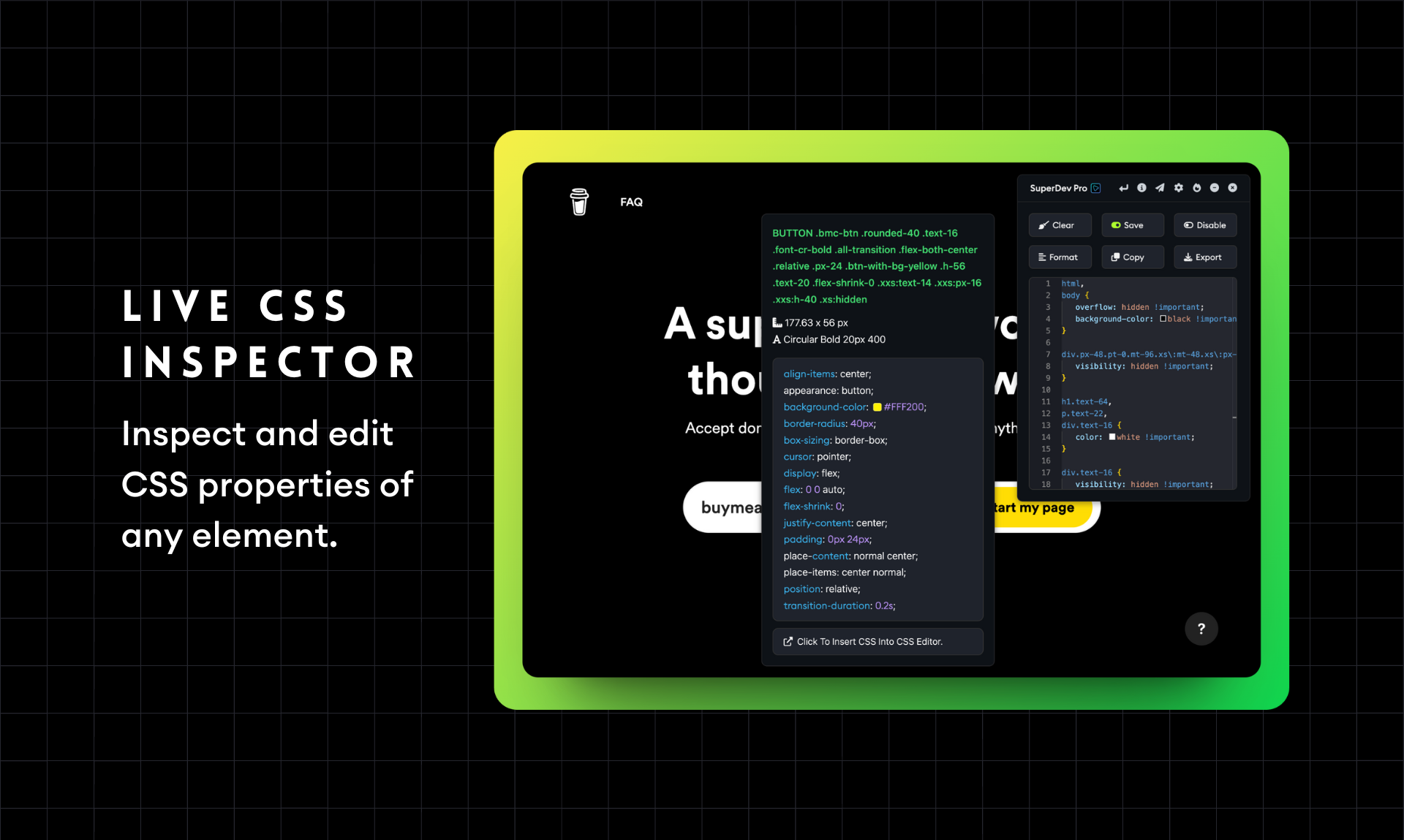 SuperDev Pro: A must-have browser extension for web | BetaList