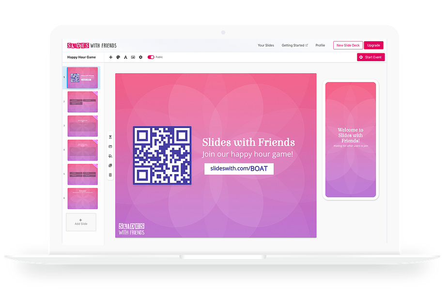 Slides with Friends: Keep your remote team together with | BetaList