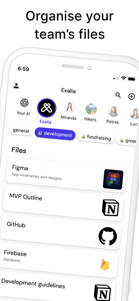 Exalia: The first complete platform for teamwork. | BetaList