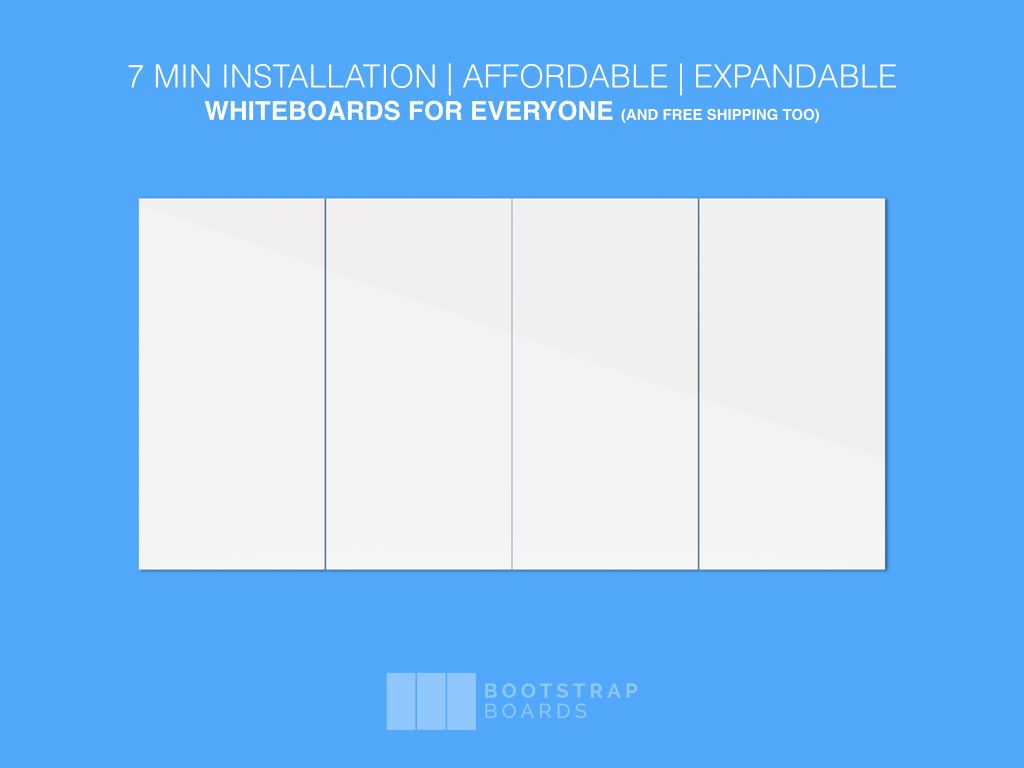Bootstrap Boards: Affordable and expandable whiteboards, | BetaList